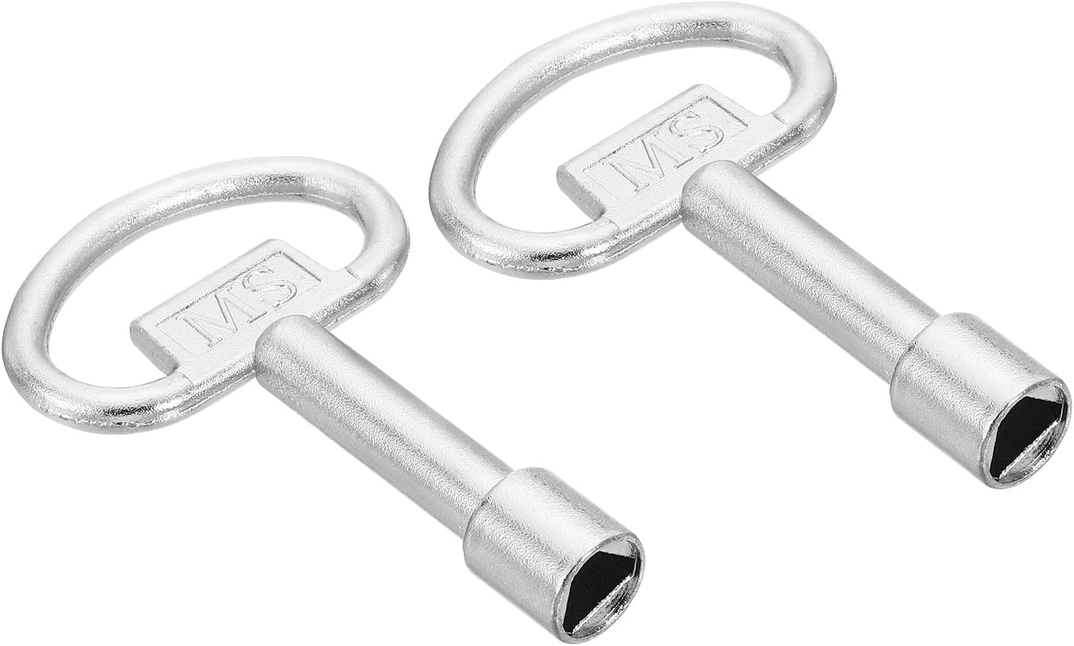 PATIKIL 13x9mm Triangle Socket Spanner Key, 2 Pack Electrical Cabinet ...