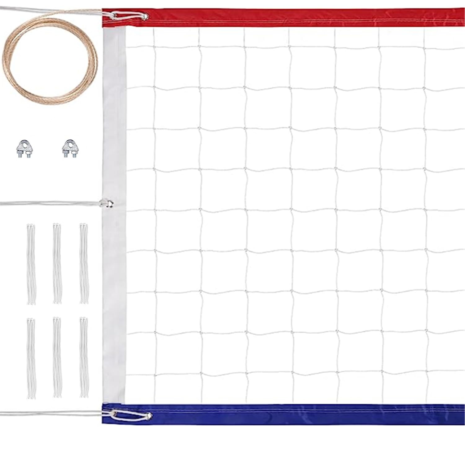 Professional Outdoor Heavy Duty Volleyball Net, 32x3FT Upgraded ...