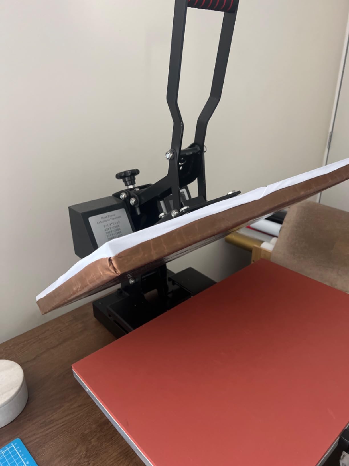 Amazon.com: 16x24 Inch Heat Press Platen Wrap Cover, Brown Non-Stick ...