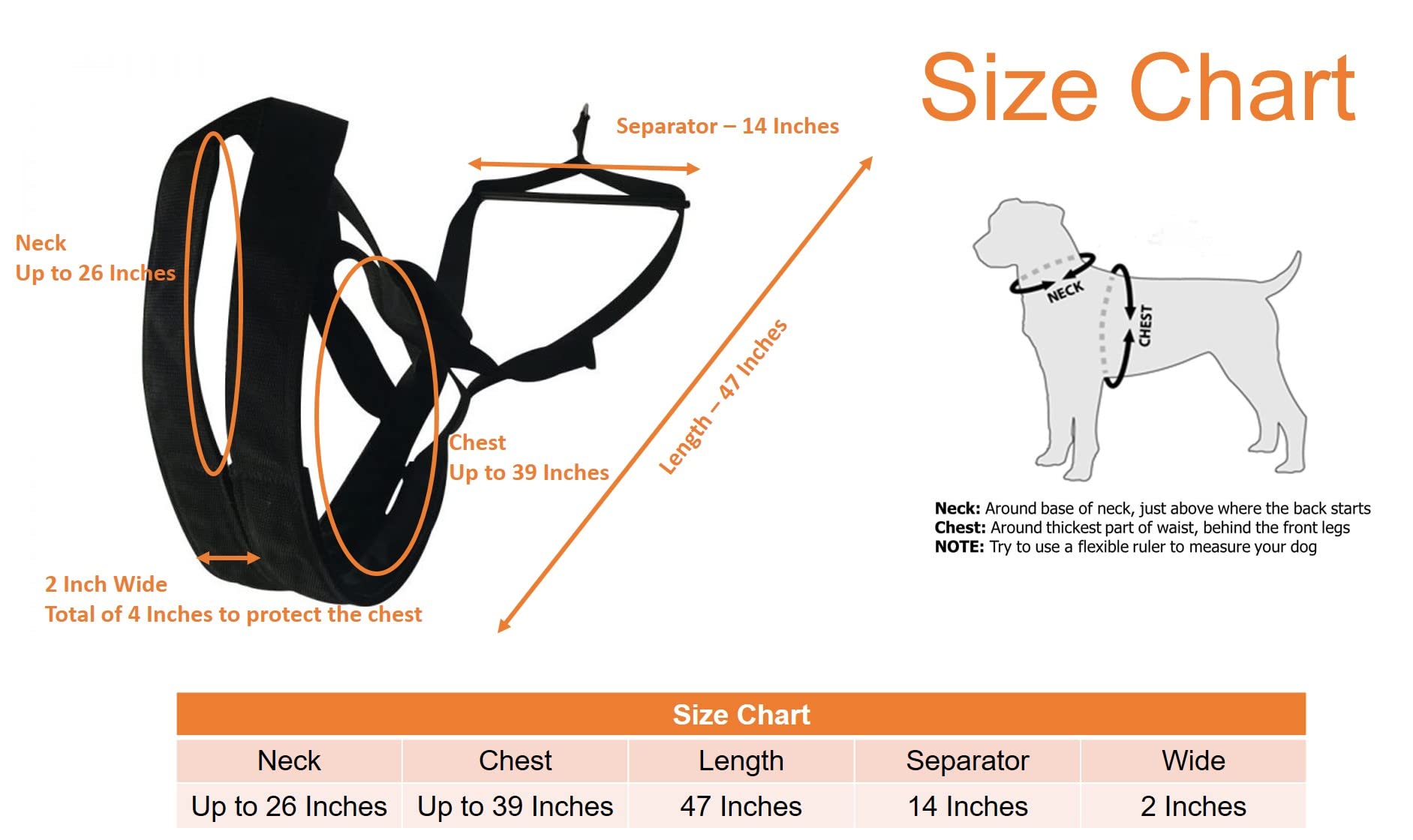 How To Put On A Dog Harness Diagram