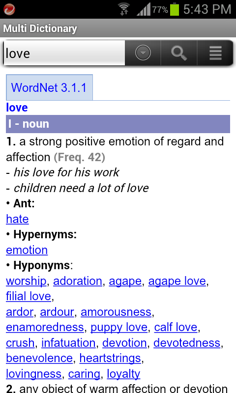 Multi Language Dictionary - App on Amazon Appstore