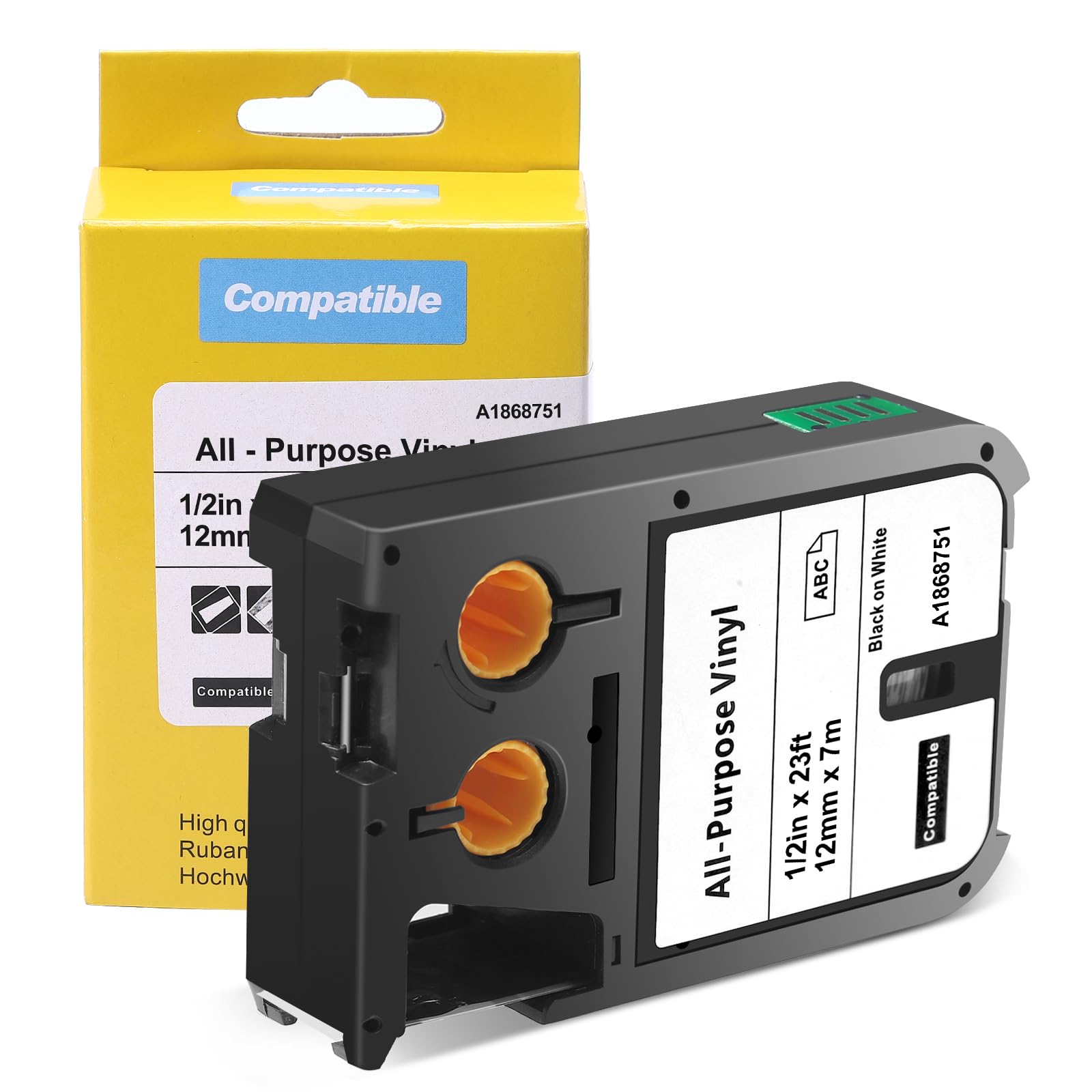 Amazon.com: Label KINGDOM Compatible with DYMO XTL Labels 1868751 All ...