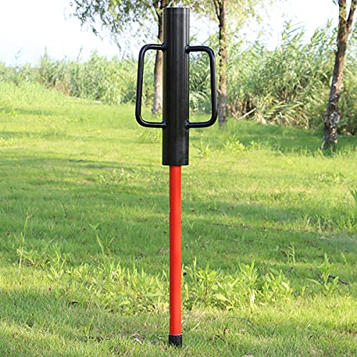 Snapklik.com : A-KARCK Fence Post Driver 12 Lb, Heavy Duty T Post Pounder