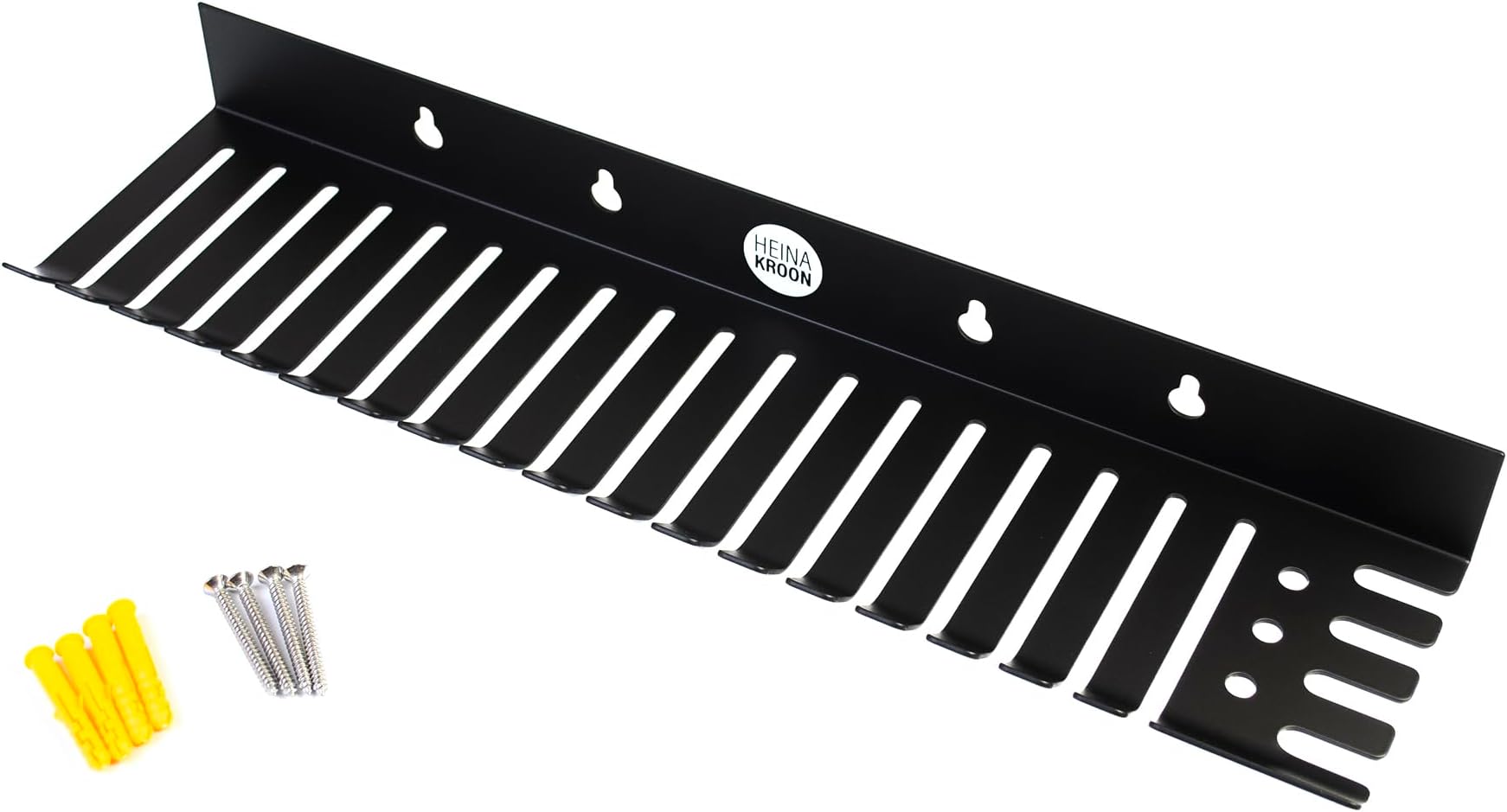 Amazon.com: 2 Pieces Wall Mountable Cable Hanger and Organizer Black ...