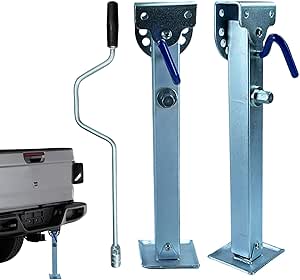 Trailer Stabilizer Jacks - Telescopic Drop Leg Trailer Jack | Heavy ...