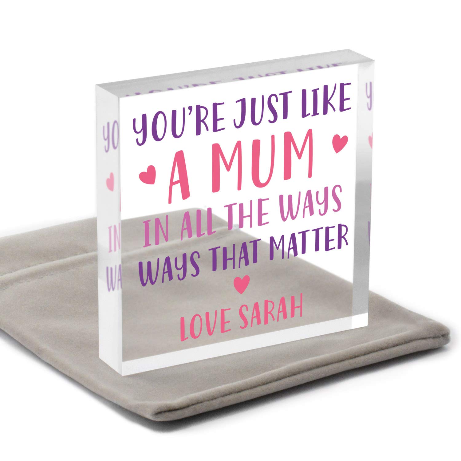 Your Just Like A Mum Gifts for Step Mum - PERSONALISED Gifts for ...