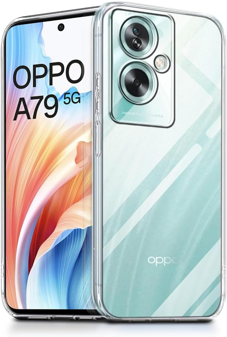 Mr. Case Back Cover Case for Oppo A79 5G | HybridShield Transparent ...