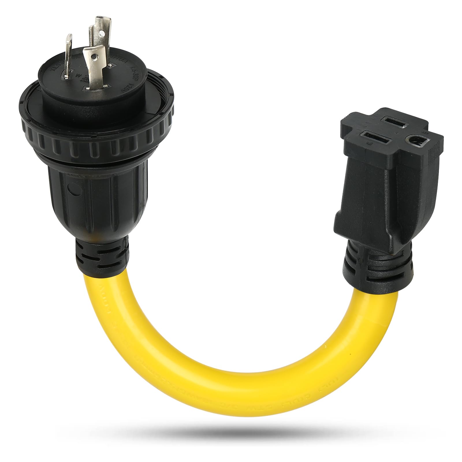 Snapklik.com : 1FT 30 Amp Twist Lock Adapter, Shore Power Rv Plug ...