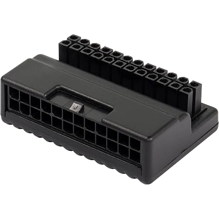 Argb Motherboard Connector EZDIY-FAB 24-pin 90 Degree Power Connector ...