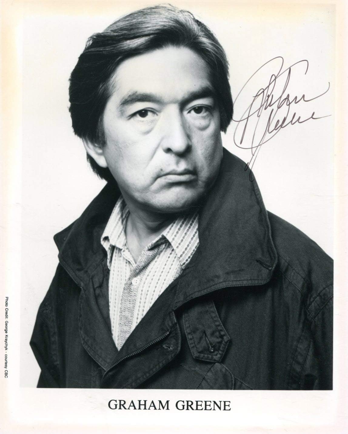 Amazon.com: ACTOR Graham Greene autograph, signed photo : Sports & Outdoors