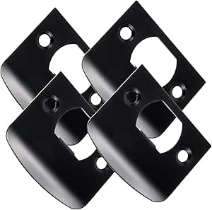 DOITOOL 4pcs Cam Block Door Striker Deadbolt Cover Door Hole Cover ...