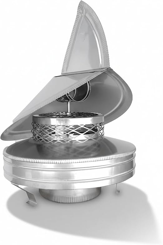 Amazon.com: Chimcare Chimney Caps 8" Air Cooled Wind Directional ...