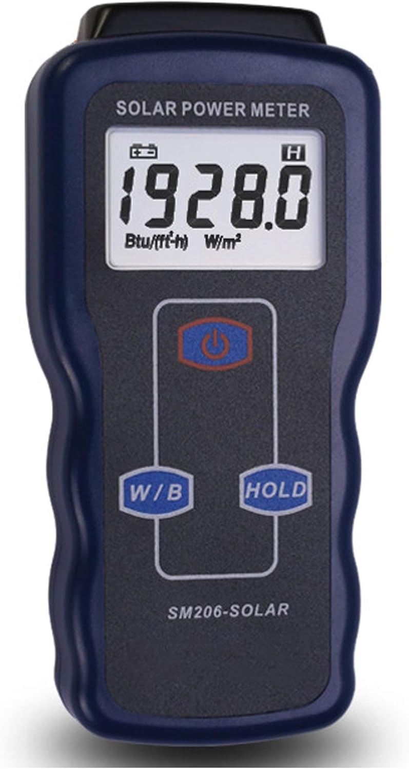 Amazon.com: Solar Power Meter SM206-SOLAR Precision Instruments For ...