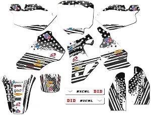Amazon.com: 1996-2002 CR 80 MERICA Grey Senge Graphics Complete Kit ...