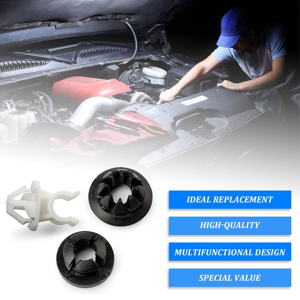 Snapklik.com : HEVLE 30PCS Car Hood Support Prop Rod Clips, Car Hood ...