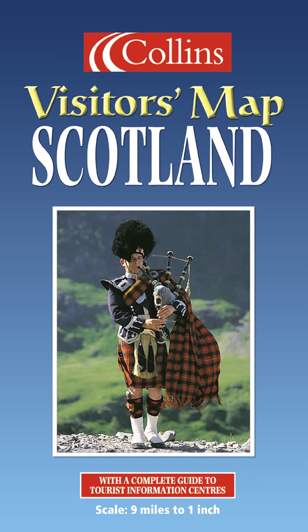 Collins Visitors' Map Scotland: HarperCollins: 9780004489681: Amazon ...