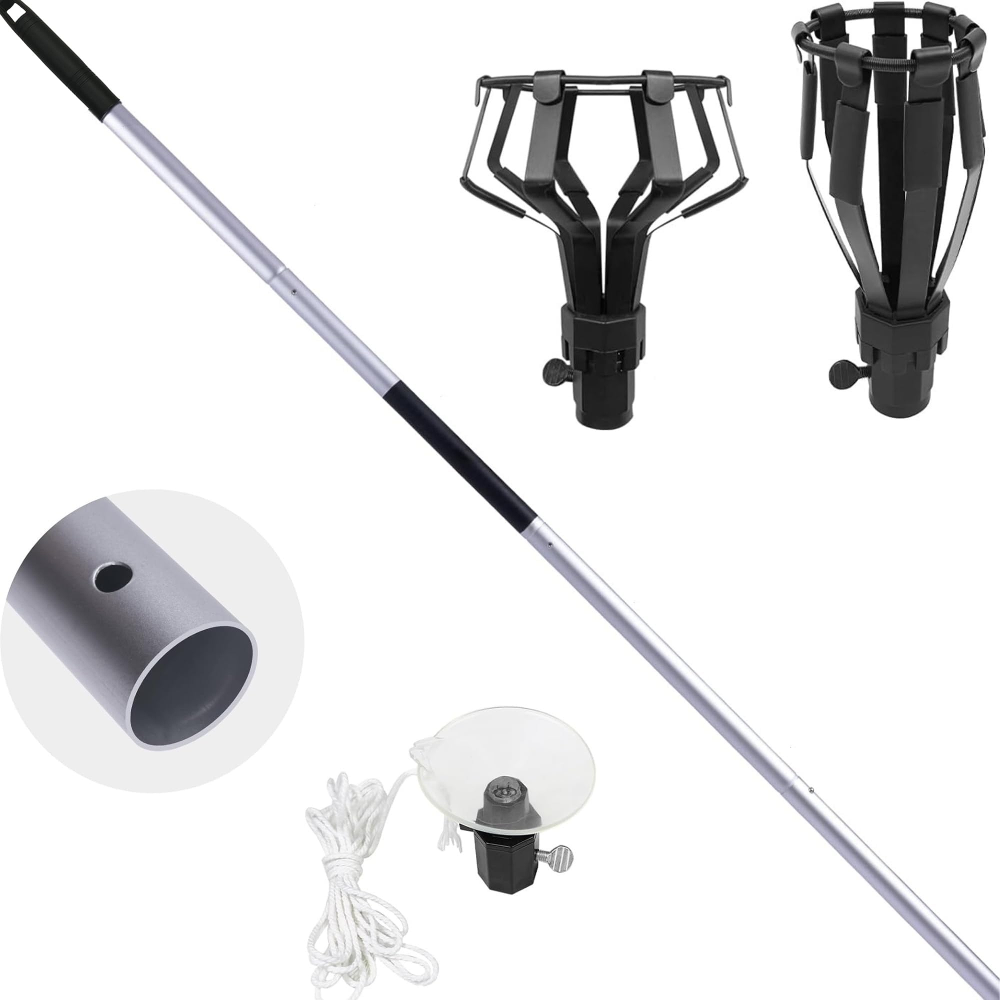 CooptryPoul Light Bulb Changer Light Bulb Extension Pole 20FT - Light ...