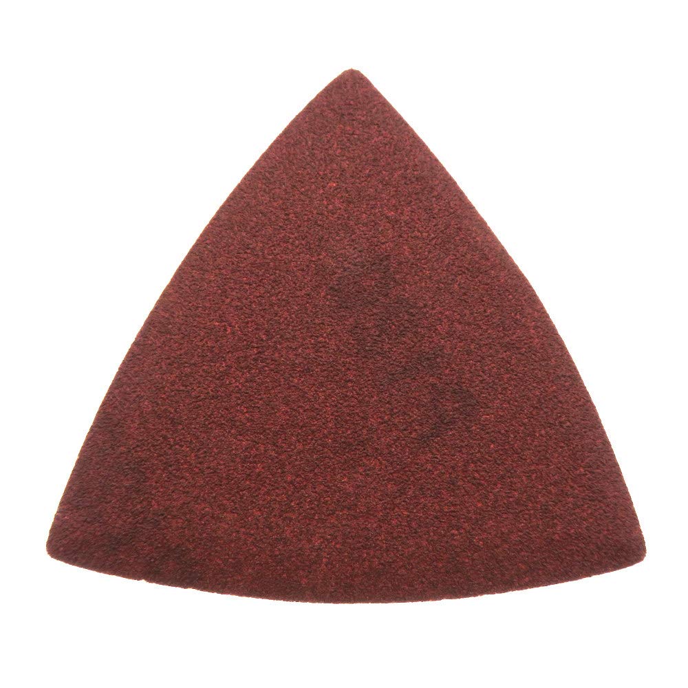 3-1/8Inch Sanding Disc 80mm Triangular Hook and Loop Triangle Sandpaper ...