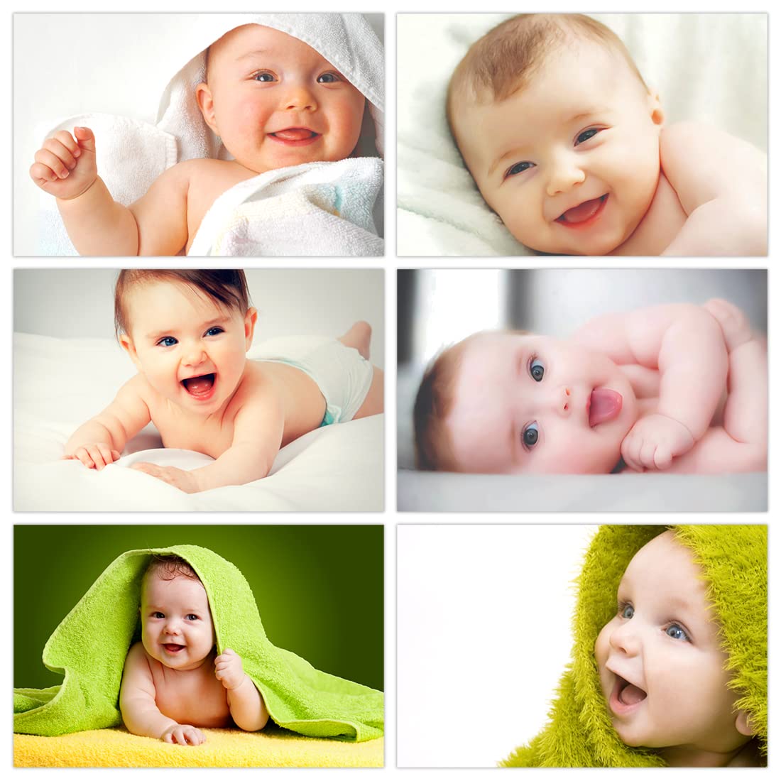 PRINTNET Set of 6 Cute baby Poster | Poster for Pregnant Women | HD ...