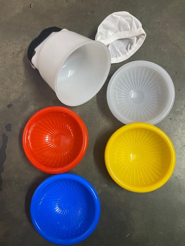 Buy ALFASIYA® Silver White Flash Diffuser Reflector for Flash Set of 1 ...