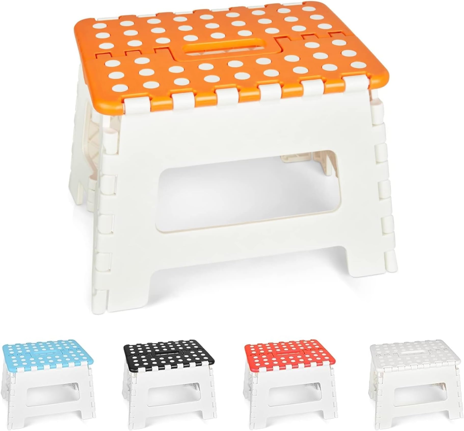 Amazon.com: Folding Step Stool - 9 Inches Height, Premium Quality ...