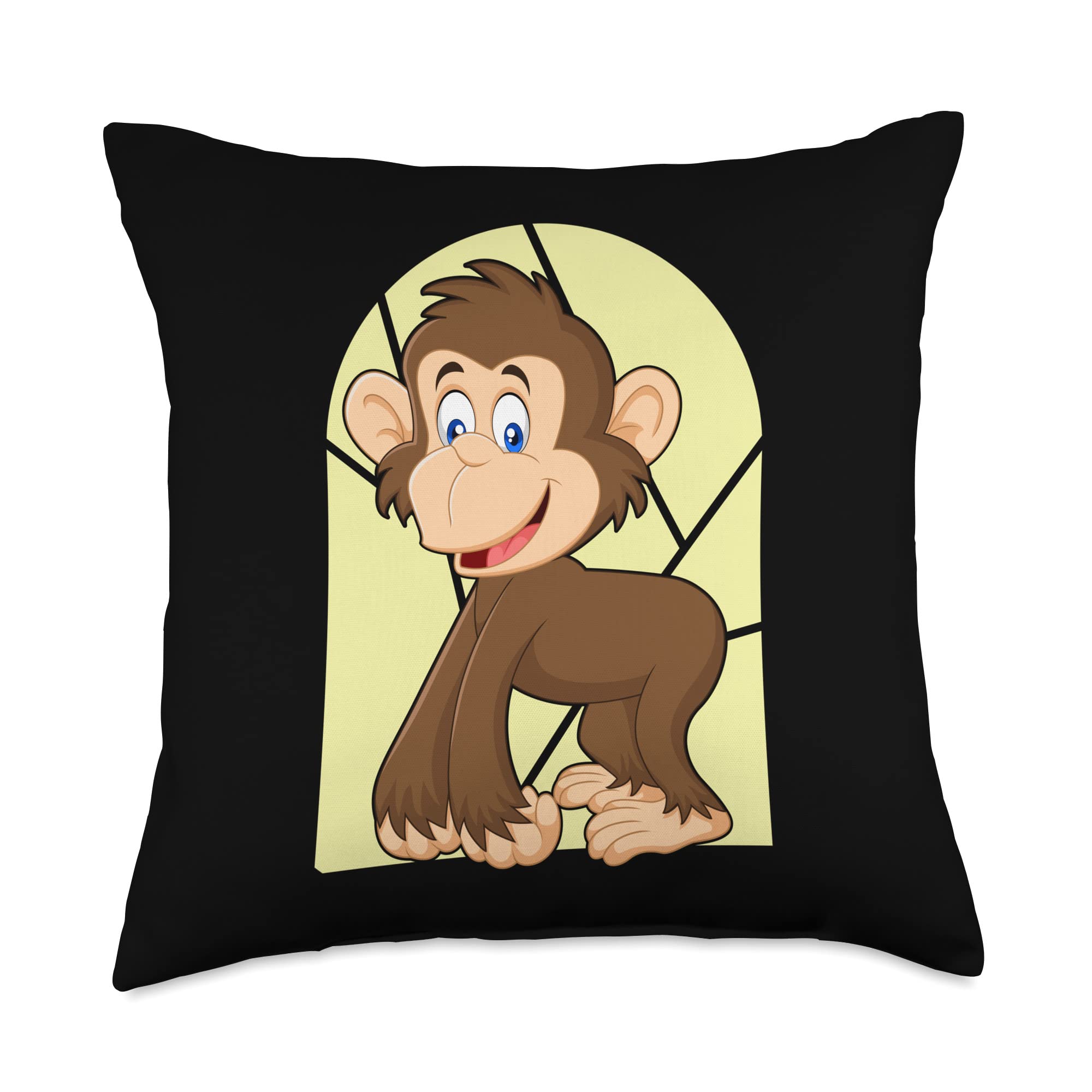 Boy And Girl Monkey Cartoon