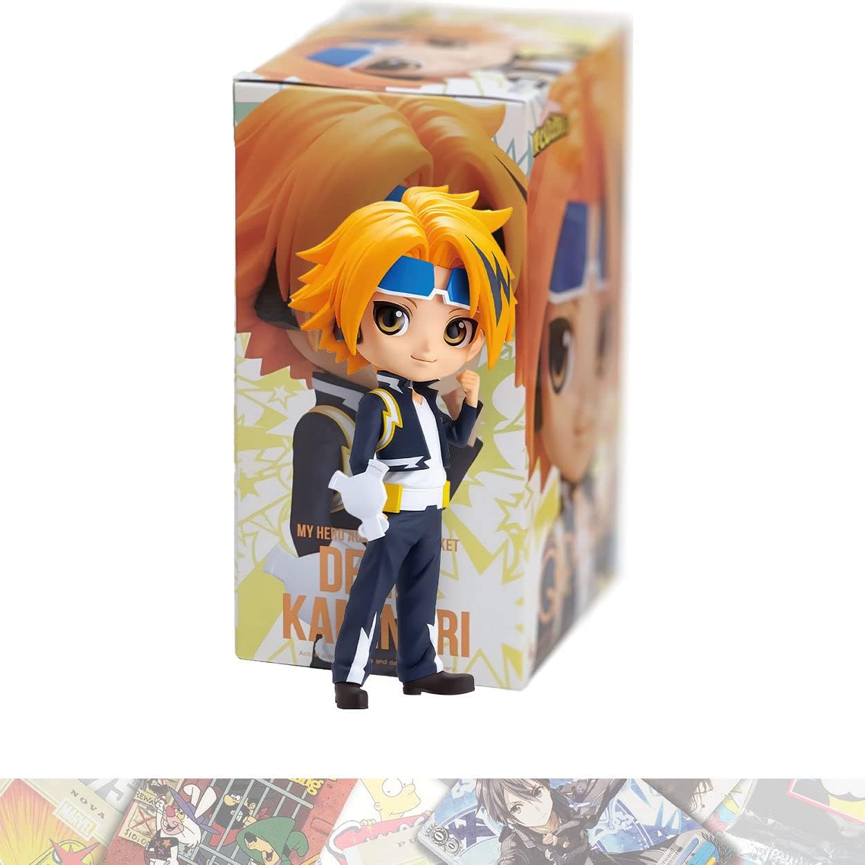 Amazon.com: Denki Kaminari [B]: 14cm Q Posket Mini Statue Figurine ...