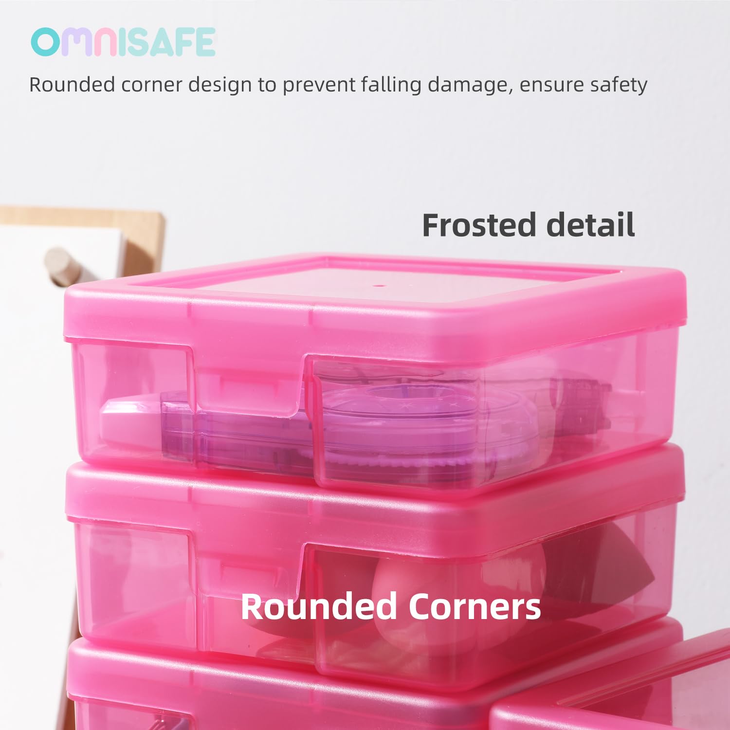 Snapklik.com : OMNISAFE 18 Pack Small Colored Plastic Hobby Art Craft ...
