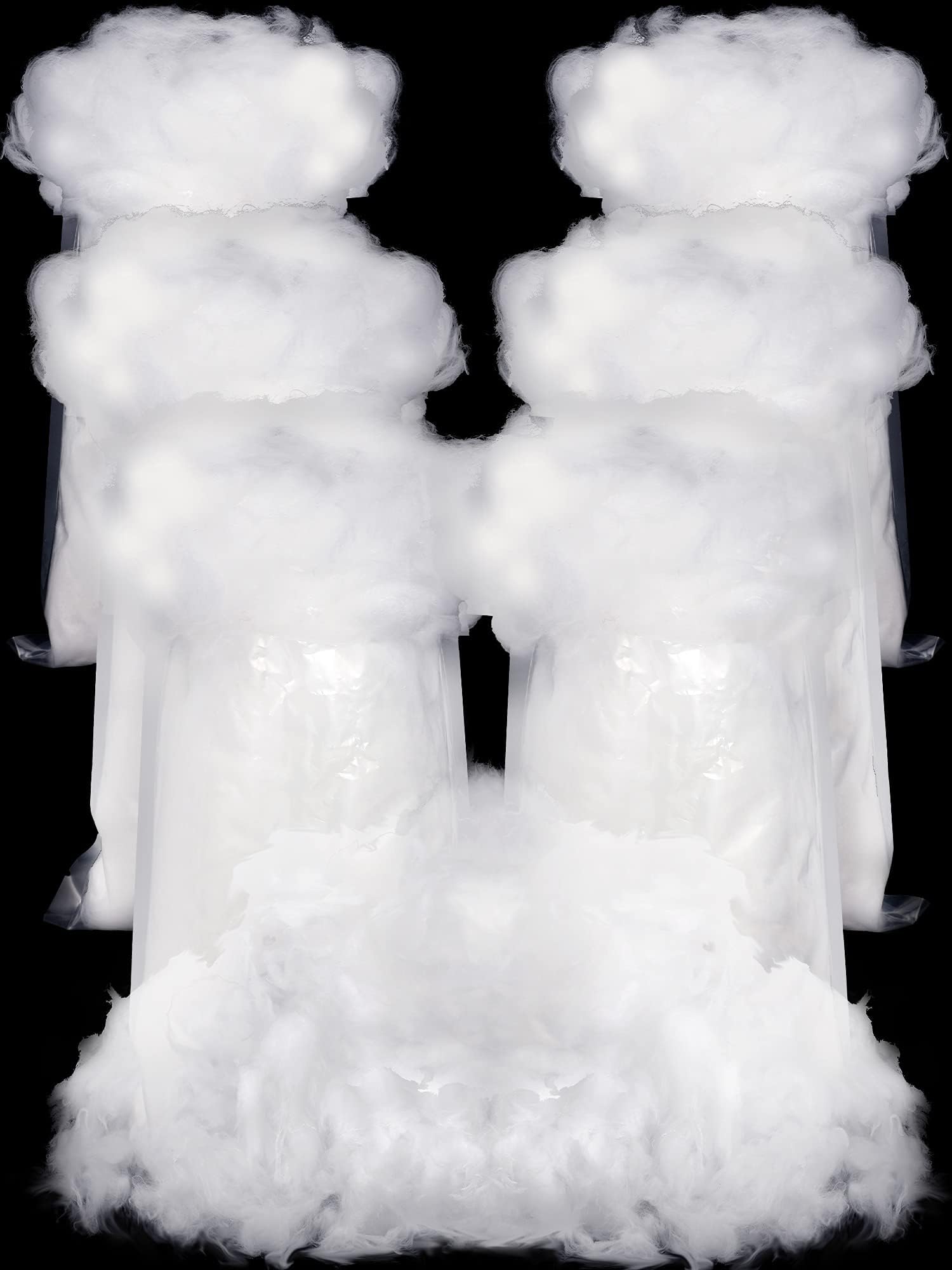 Amazon.com: Riakrum Christmas Fake Snow Indoor Artificial Snow Fluffy ...