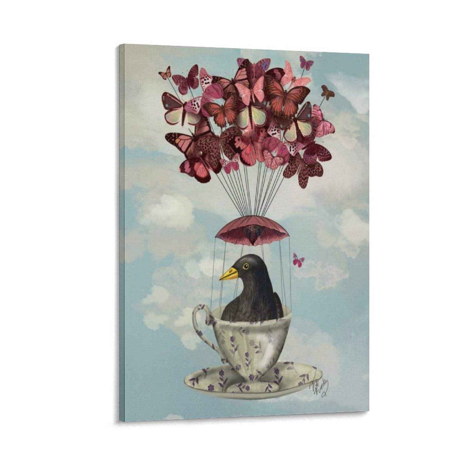 Funny Cute Raven Bird Drawings