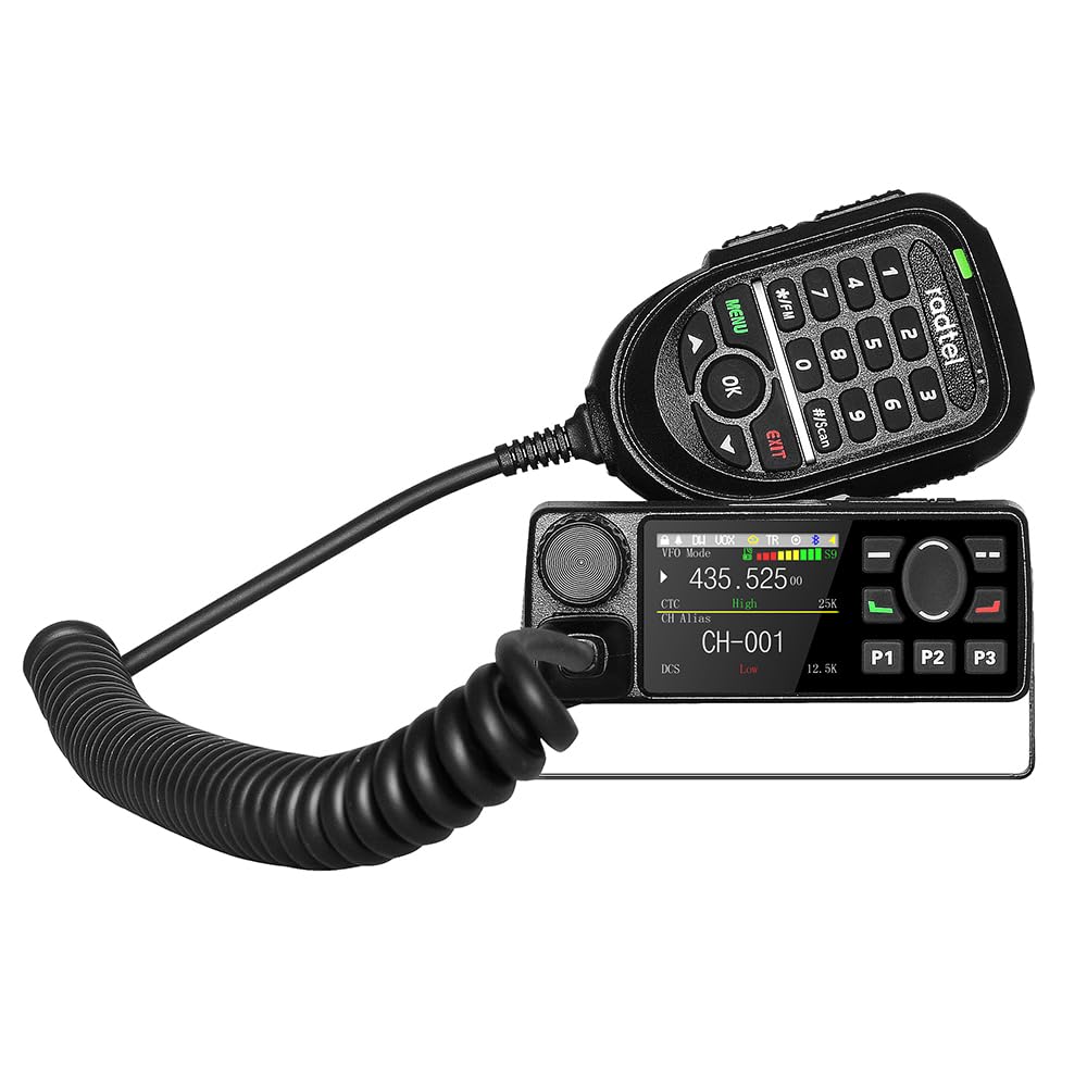 Buy radtelRT-20M Dual Band Mobile Radio 25w UHF VHF Ham Walkie Talkies ...