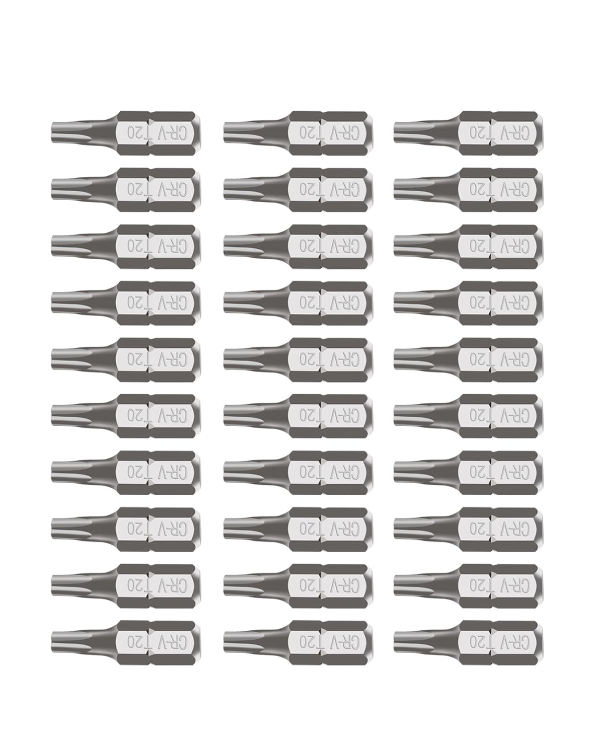 Snapklik.com : 30-Piece T20 Bit Set, Chrome Vanadium Steel, Impact ...