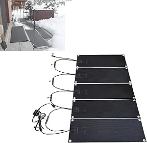 Amazon.com: Heated Snow Melting Mats for Entrances,10x15inch Non-Slip ...