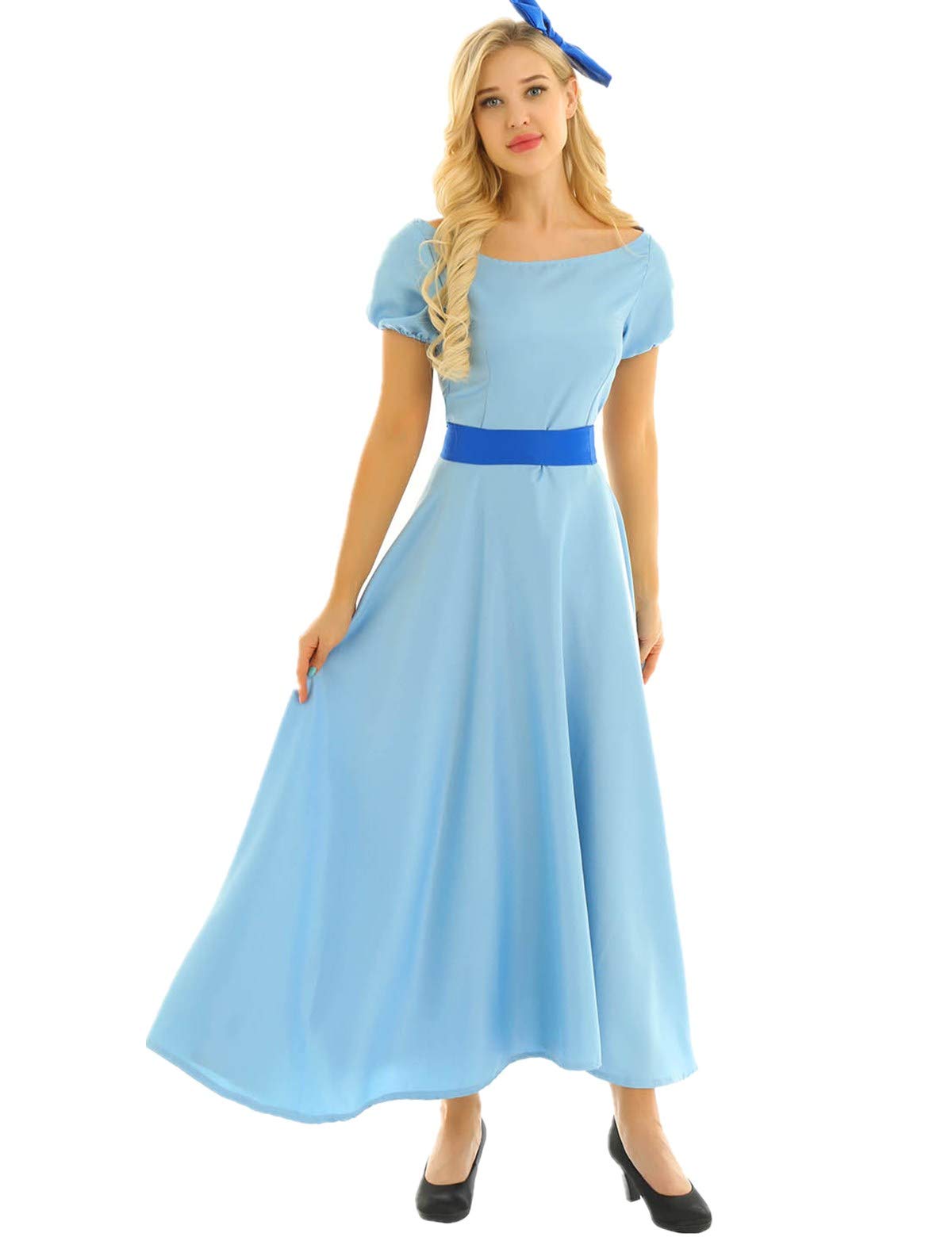 Amazon.com: FEESHOW Adult Womens Princess Party Dress Halloween ...