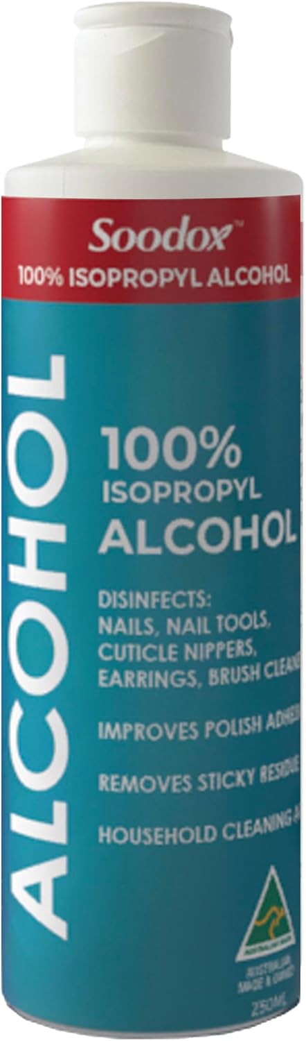 100% Isopropyl Alcohol IPA Cleaner & Rubbing Alcohol | Convenient Flip ...