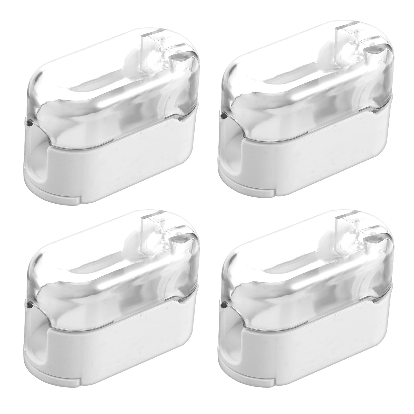 Amazon.com: 4Pcs Toothbrush Head Covers, Hygienic Toothbrush Covers ...