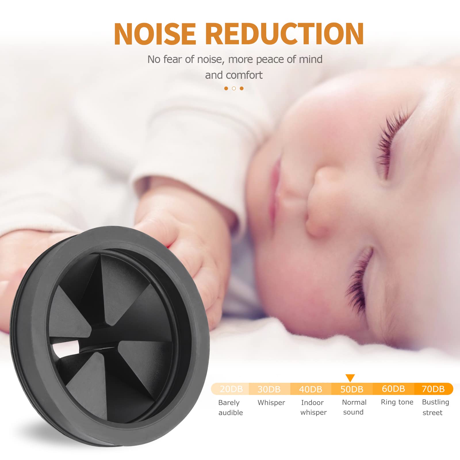 Snapklik.com : Upgraded Garbage Disposal Splash Guard, 2 Pack EPDM ...