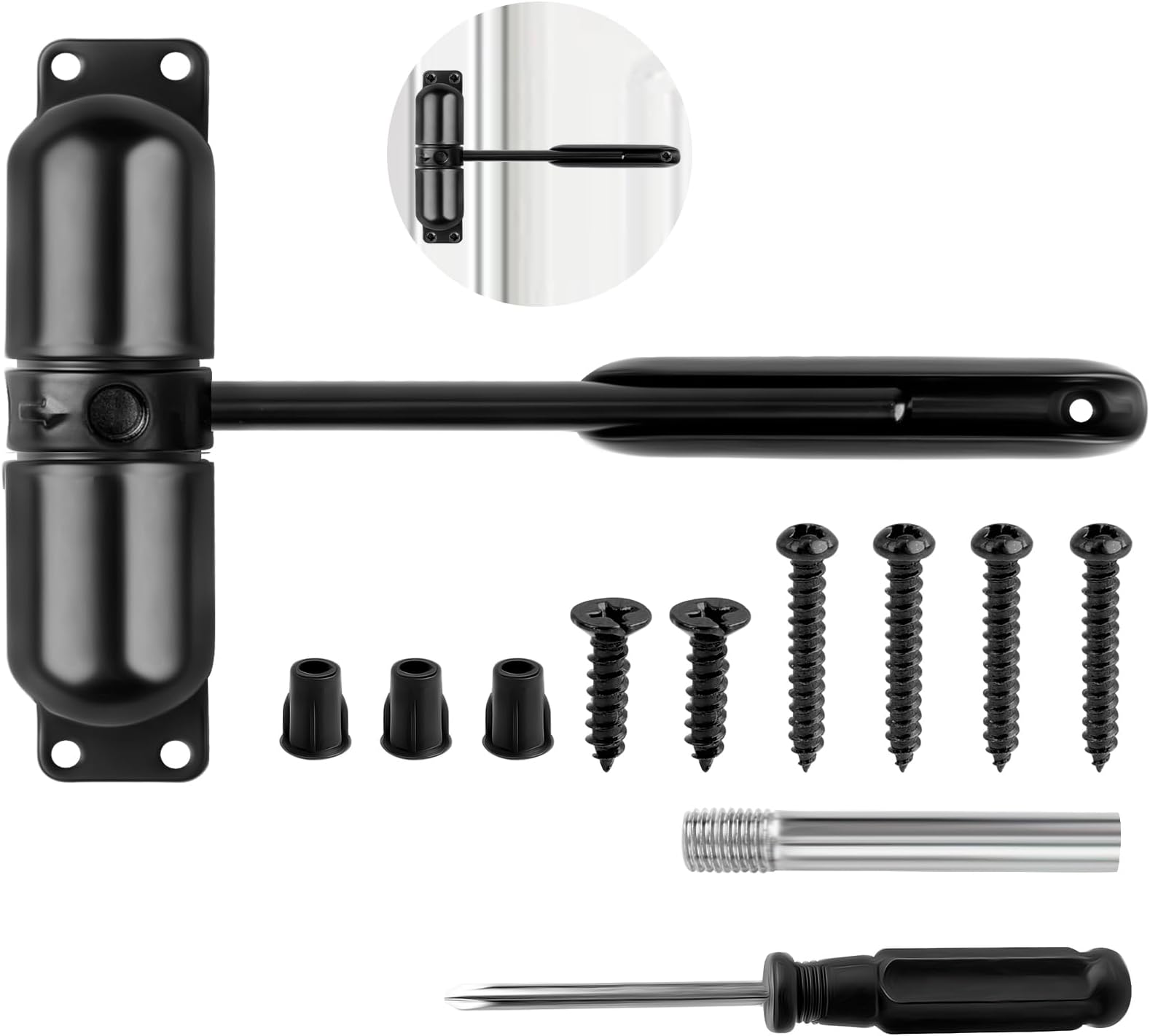 Ferme Porte à Ressort en Acier Massif Hydraulique Réglable Ressort de ...