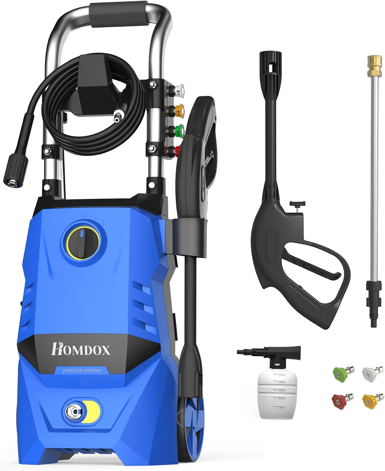 Amazon.com : Homdox 2.3GPM Electric High Pressure Washer 13-Amp Power ...