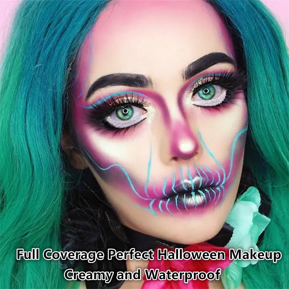Snapklik.com : Purple Face Paint,Waterproof Oil Based Cream Purple Body ...