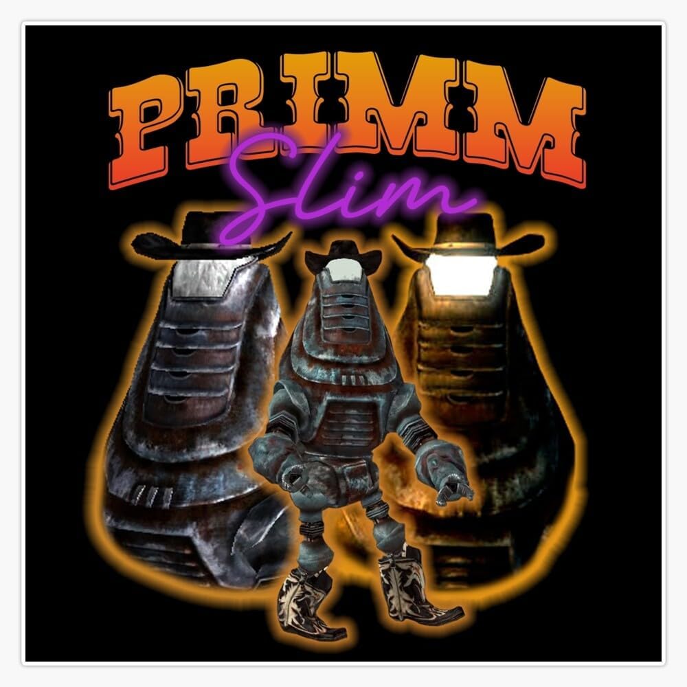 Amazon.com - Primm Slim - Fallout New Vegas Bumper Sticker Window Water ...