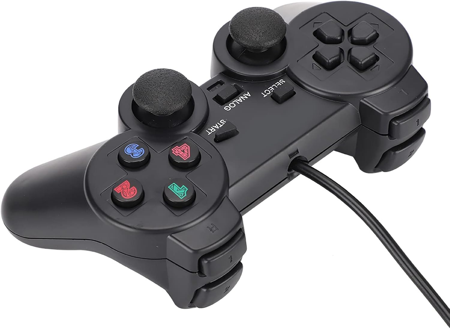 Computer Game Controller, Double Joystick Gamepad Free Switch Function ...