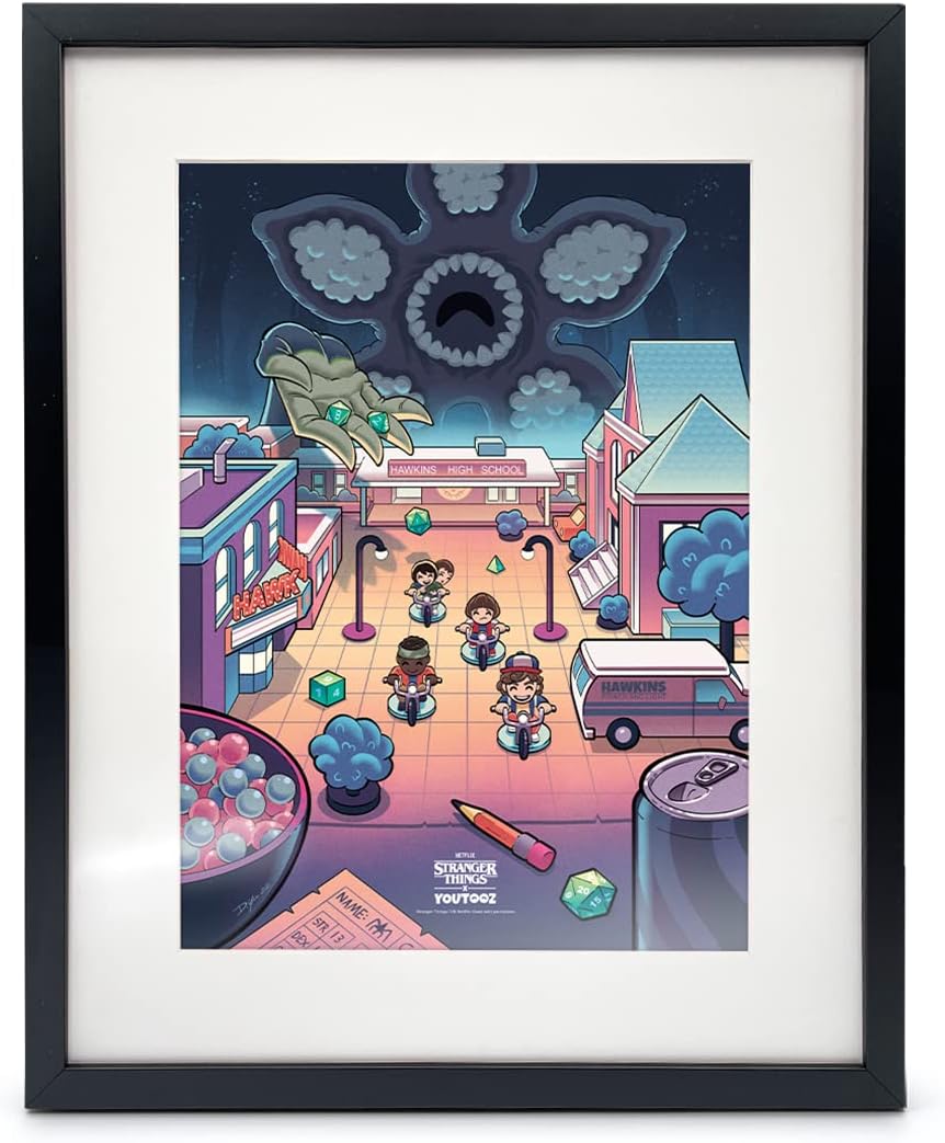 Youtooz Stranger Things Season 1 Art Print 11" x 17" Inches Stranger ...