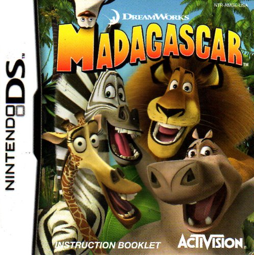 Amazon.com: Madagascar DS Instruction Booklet (Nintendo DS Manual ONLY ...