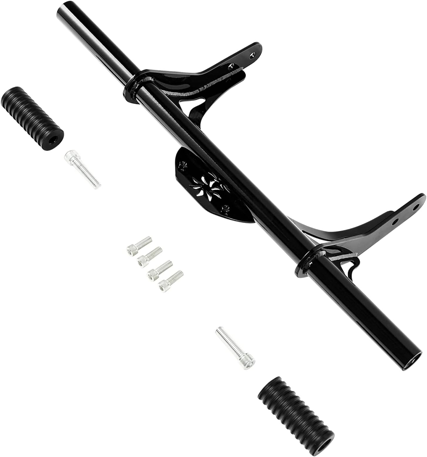 Amazon.com: TCT-MOTORPARTS Front Black Crash Bar Protector for Harley ...