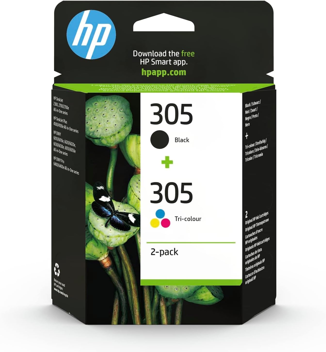 HP 56 High Yield Black Original Ink Cartridge 19 ml, 520 pages, 1 pack ...