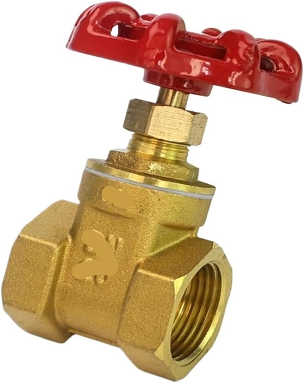 PXNQMTJM 1/2"" 3/4""1'' Internally threaded two-way brass gate valve ...