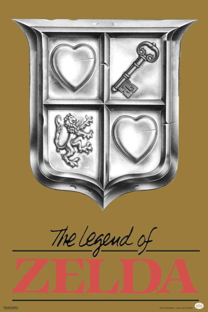 Legend of Zelda NES Game Cover Cool Wall Decor Art Print Poster 12x18 ...