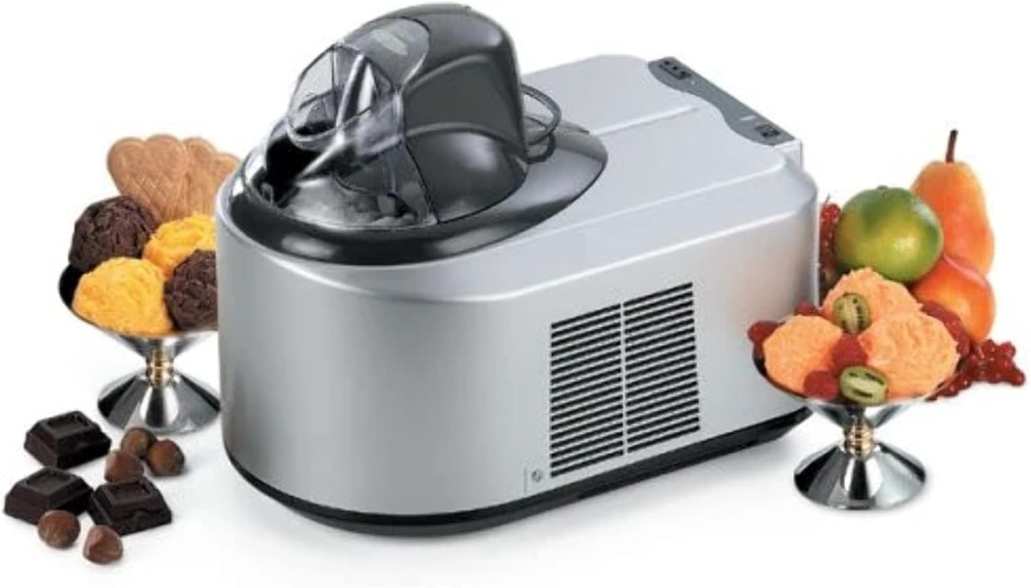 Magimix Gelato Chef Ice Cream Maker Satin Steel, GEL22003 : Amazon.co ...