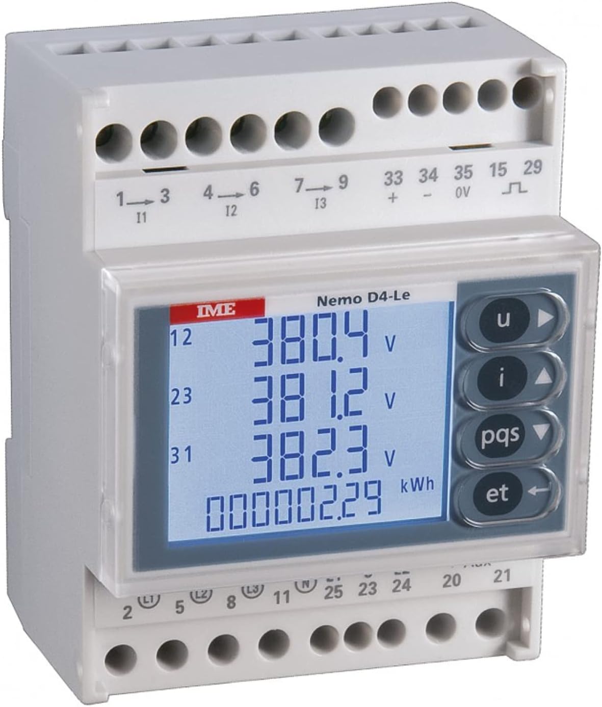 Nemo D4-Le 1-5A Bacnet Power Meter (Legrand MFD44B1) : Amazon.co.uk ...